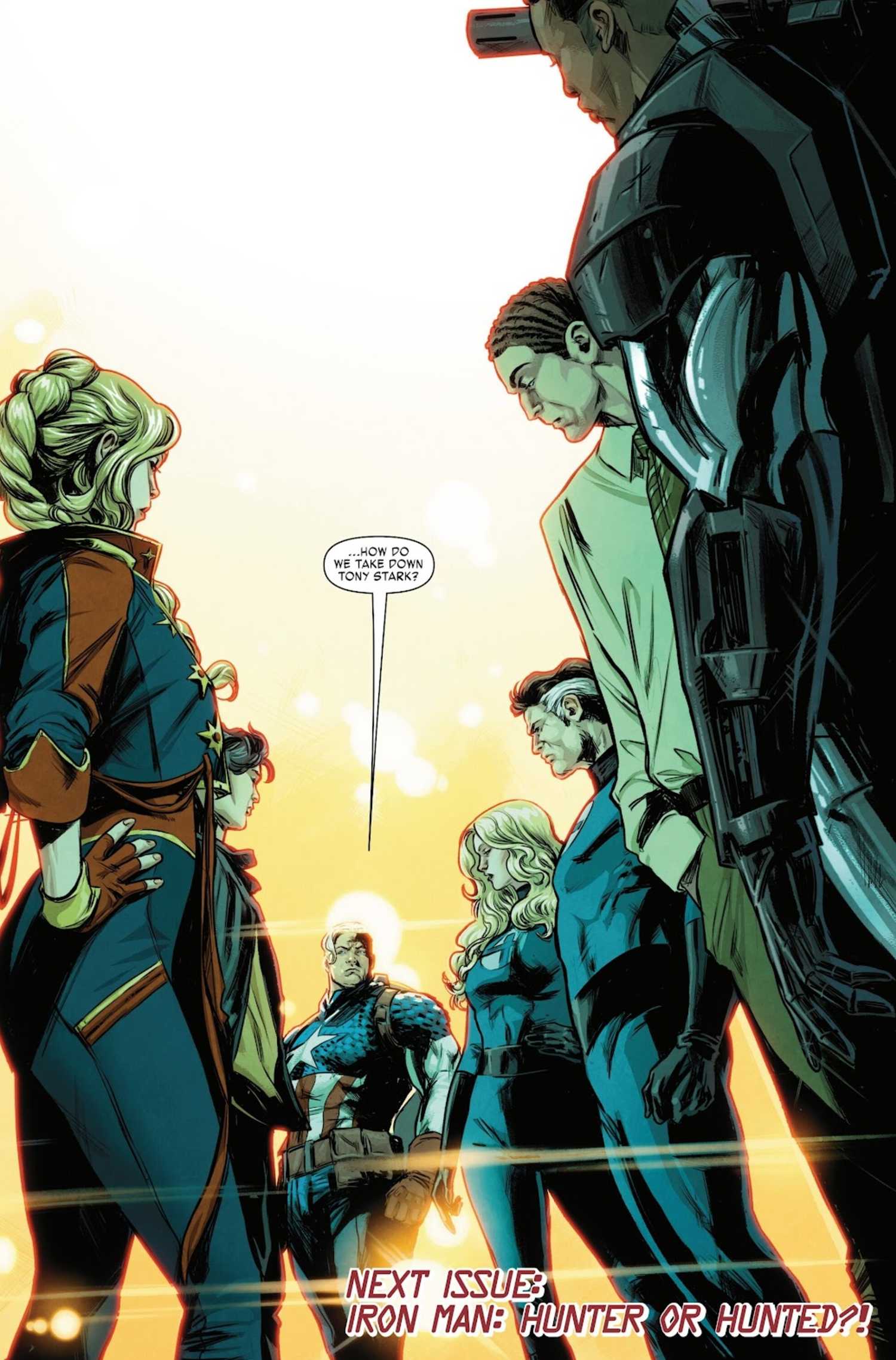 Captain America Reunites the Illuminati to Bring Down Iron Man