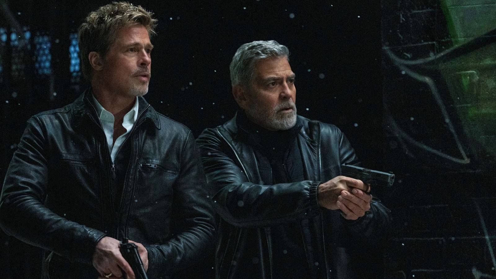 George Clooney & Brad Pitt Reunite in Thrilling Crime Caper 'Wolfs' on ...