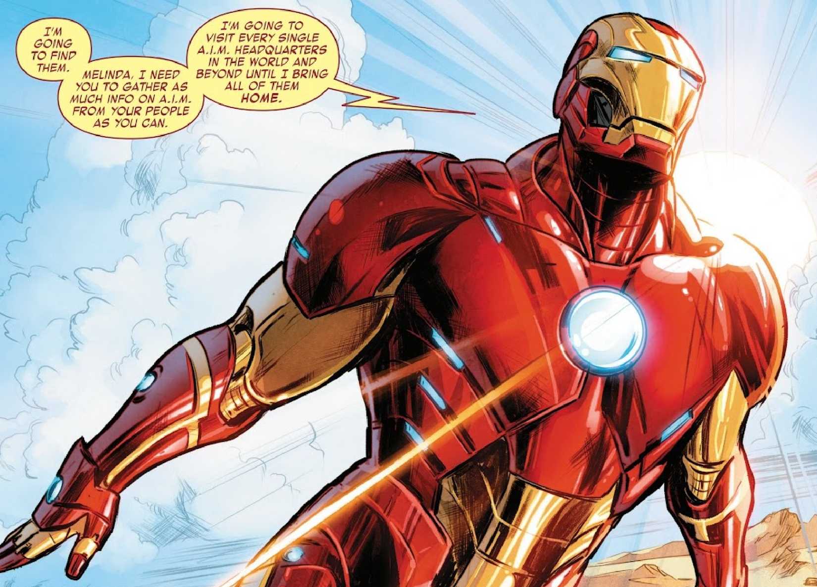 Iron Man Debuts New Armor That Can Turn into a Hoverbike
