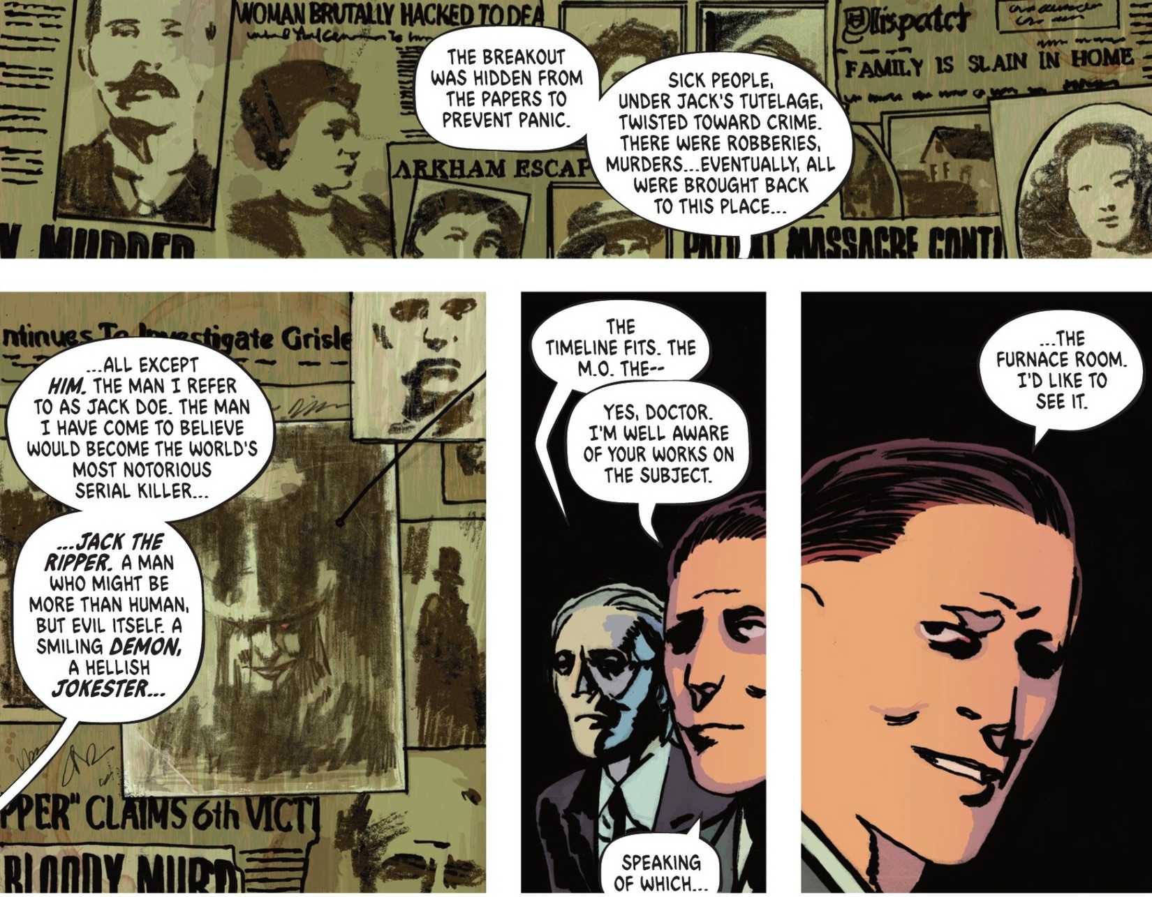 Absolute Joker Revealed as Jack the Ripper in DC's Ark M Special #1