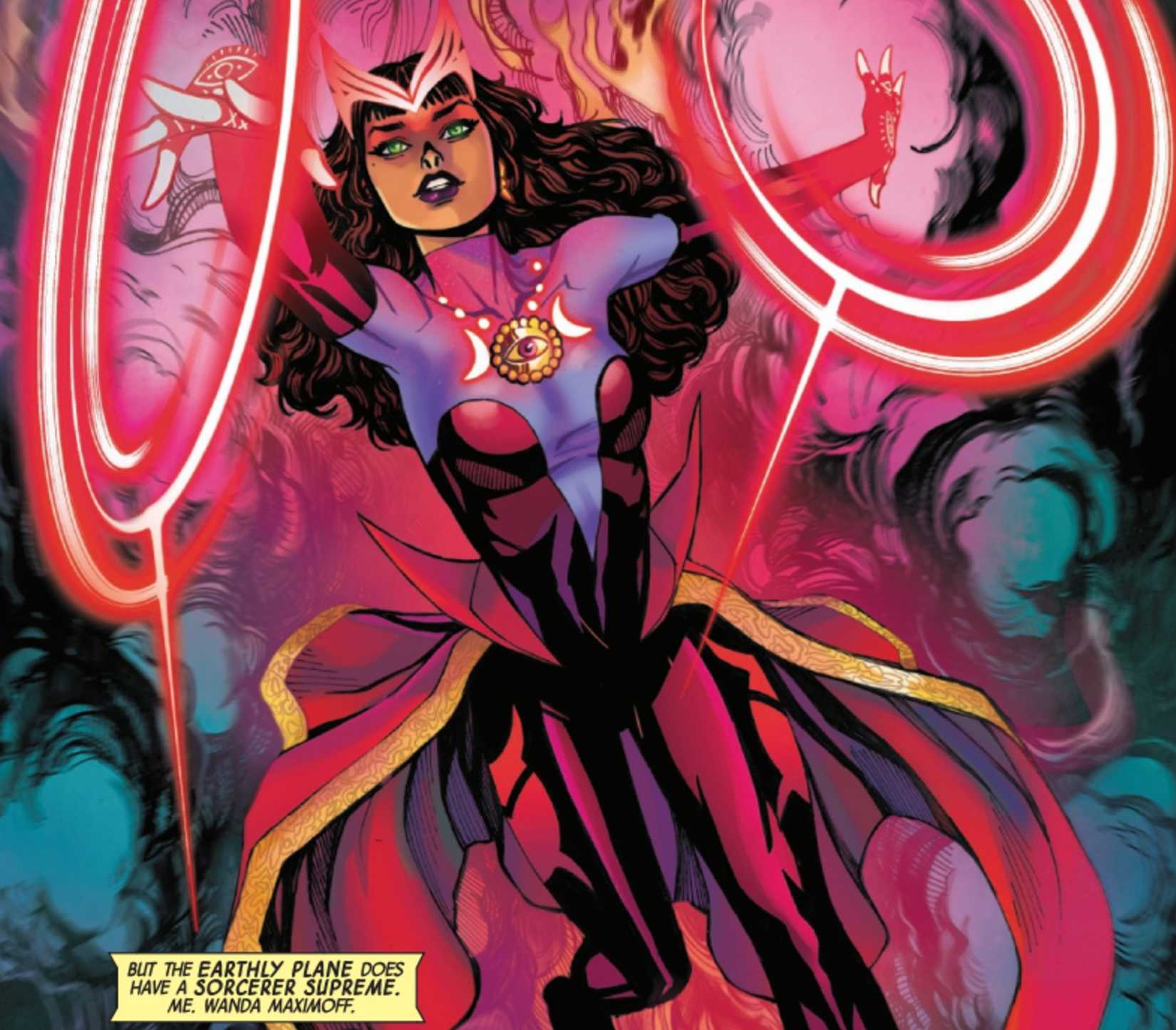 Marvel Officially Unleashes Scarlet Witch as New Sorcerer Supreme of 2026