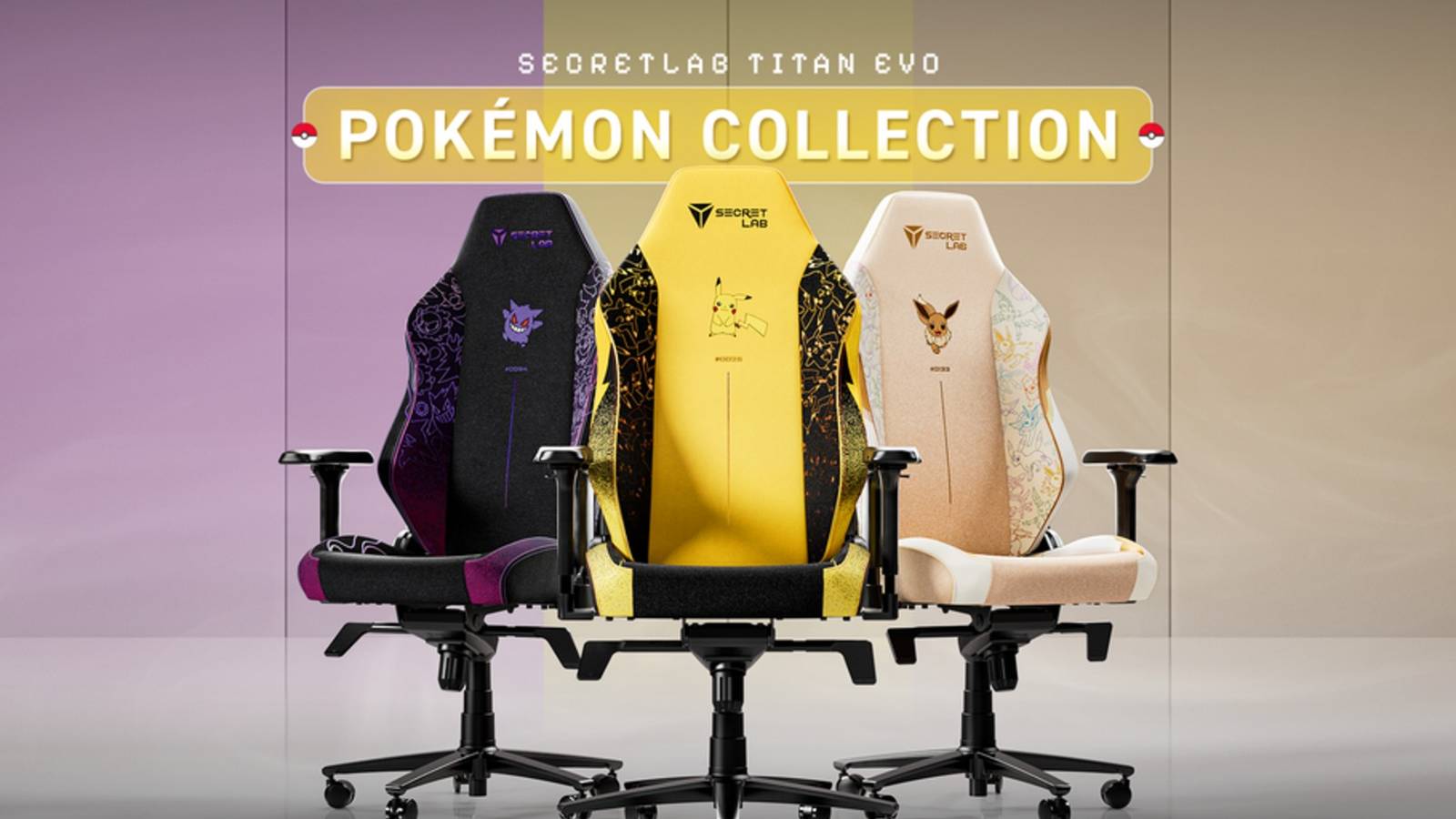 Secretlab Pokémon Collection Includes This Must-Have Gengar Edition ...