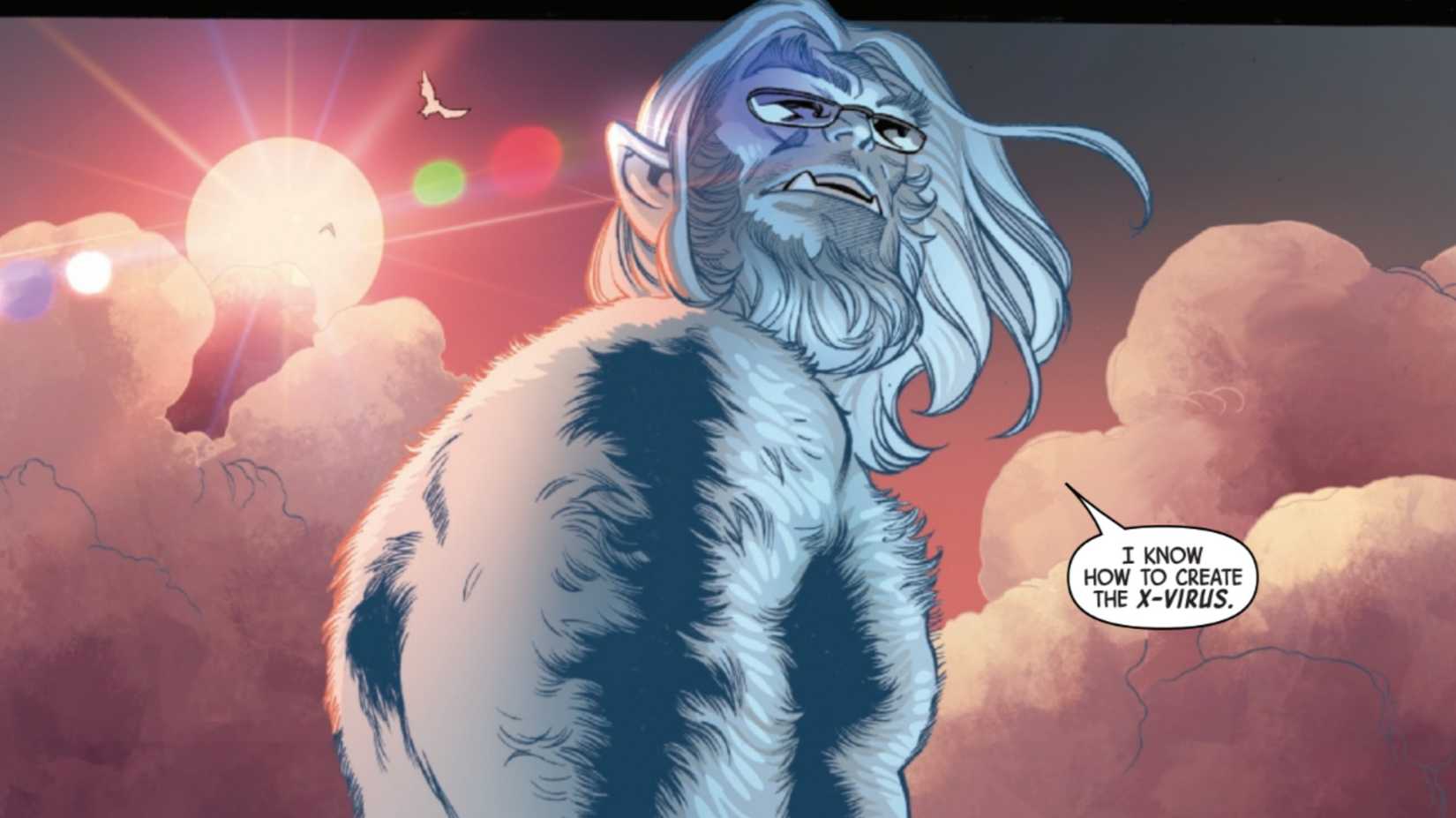Beast Unveils New White Design in X-Men Lore