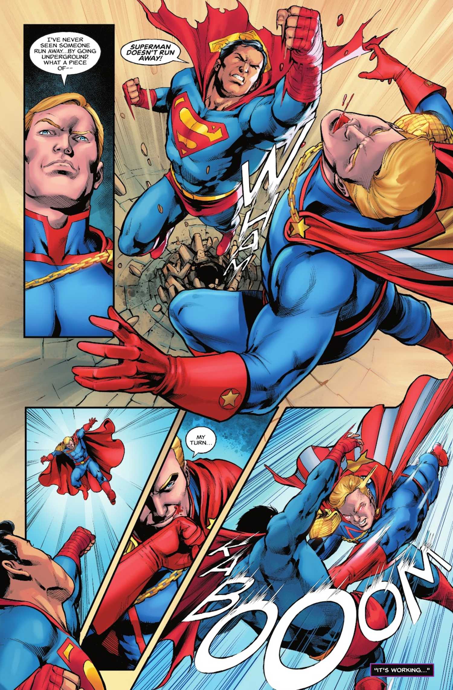 Superman vs Homelander Officially Settles Who's Stronger in DC Boss Battle