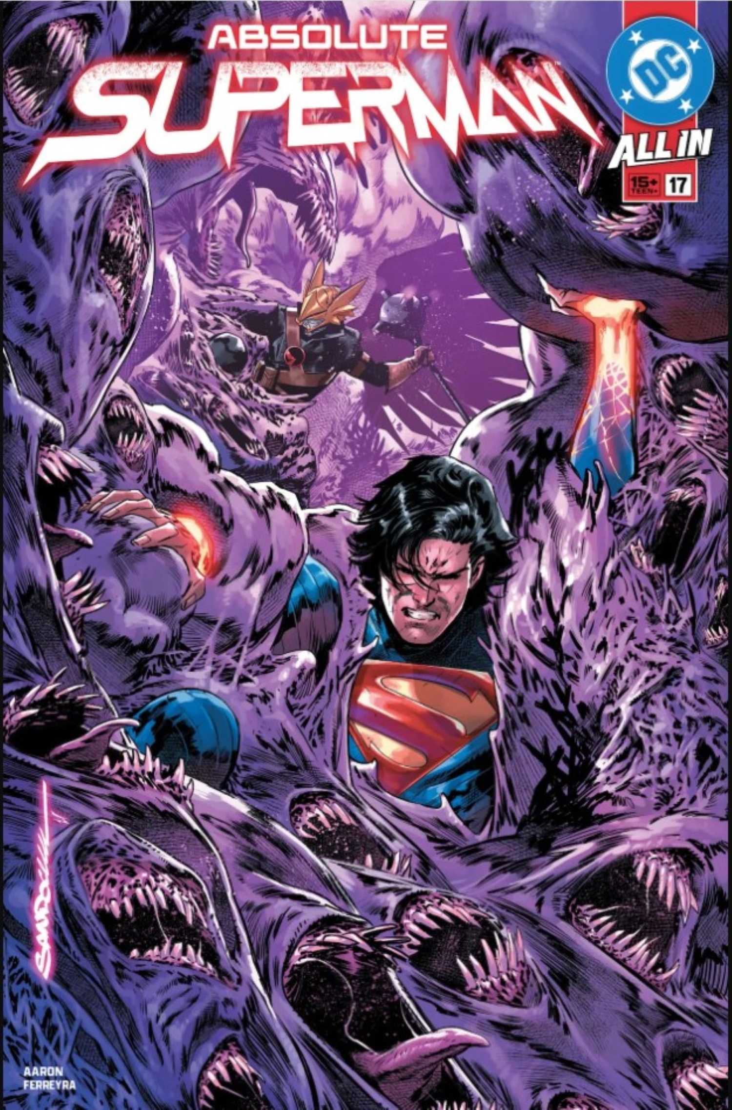 DC Officially Releases Parasite Design for Superman's New Appearance