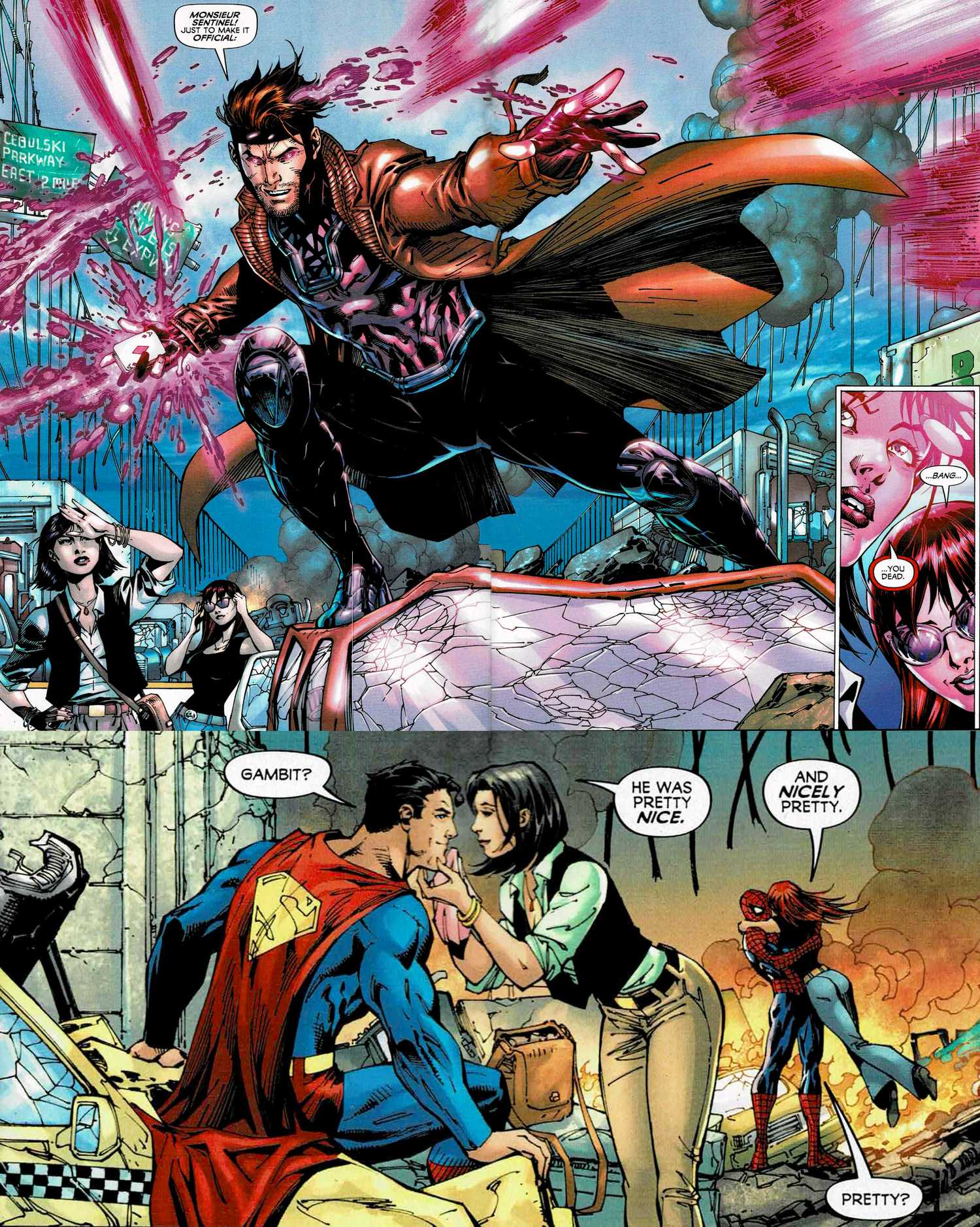 DC & Marvel’s Superman/Spider-Man Crossover Gets Upstaged By Batman & X ...