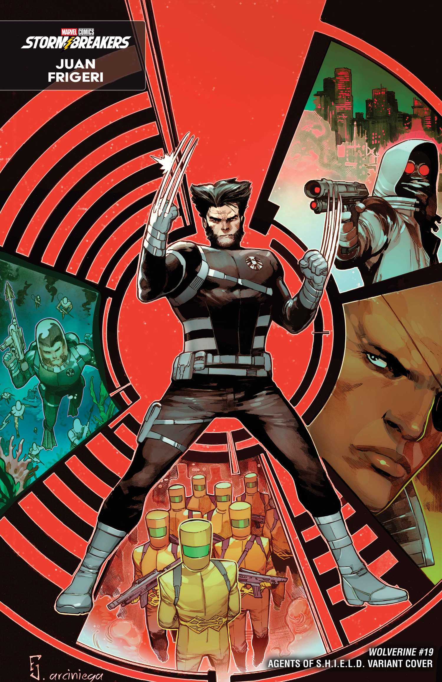 Wolverine and Deadpool Join SHIELD in New Variant Covers