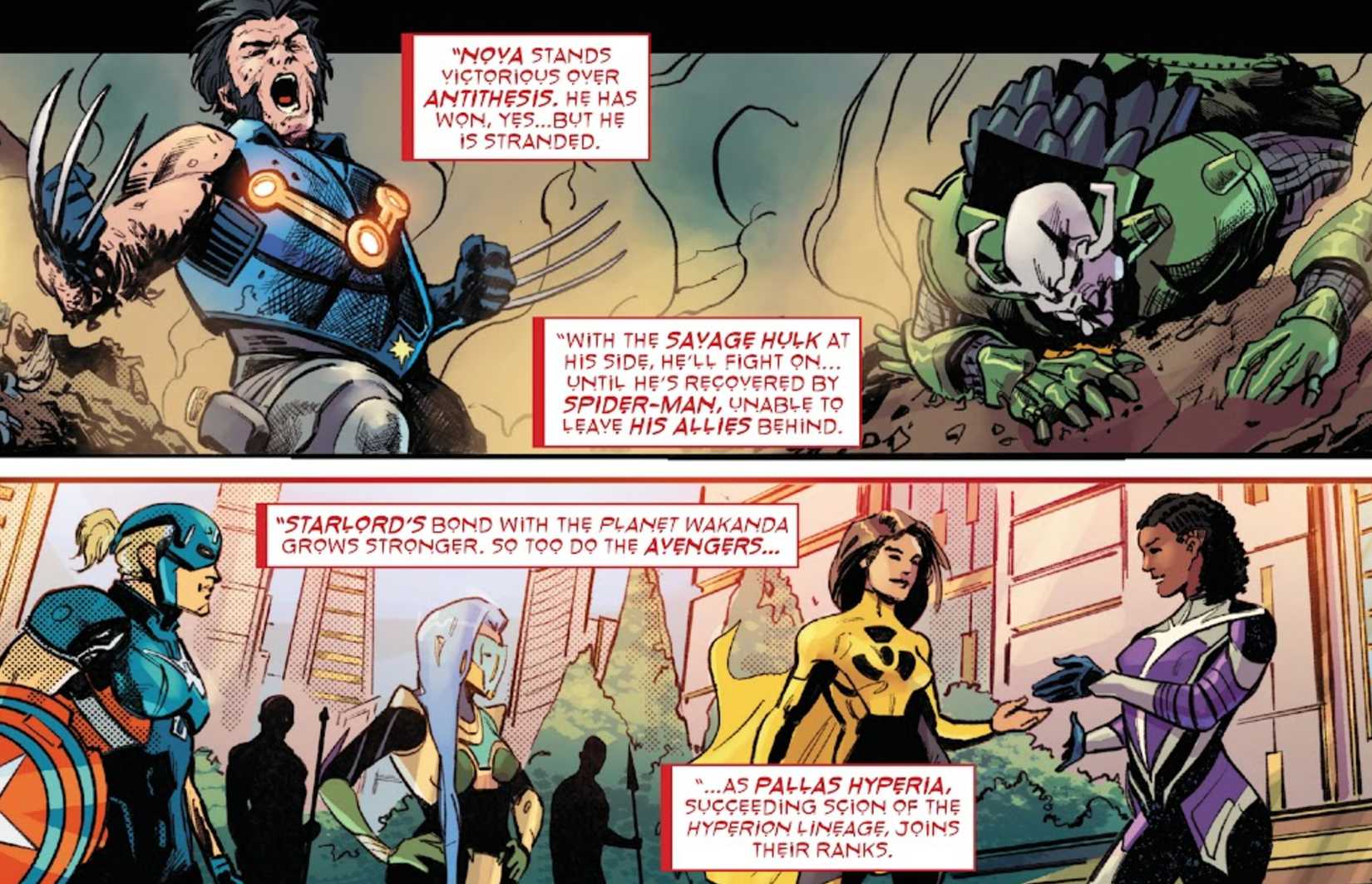 Marvel Debuts Shock New Hyperion as Permanent Addition to Marvel Lore