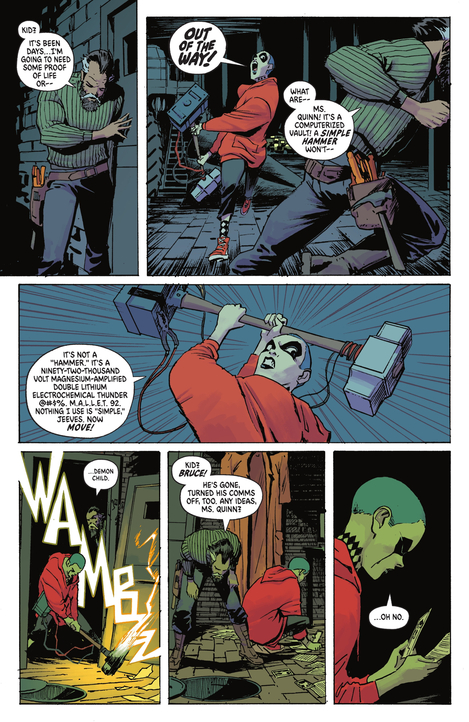 Harley Quinn Unleashes God-Tier Upgrade in Absolute Batman