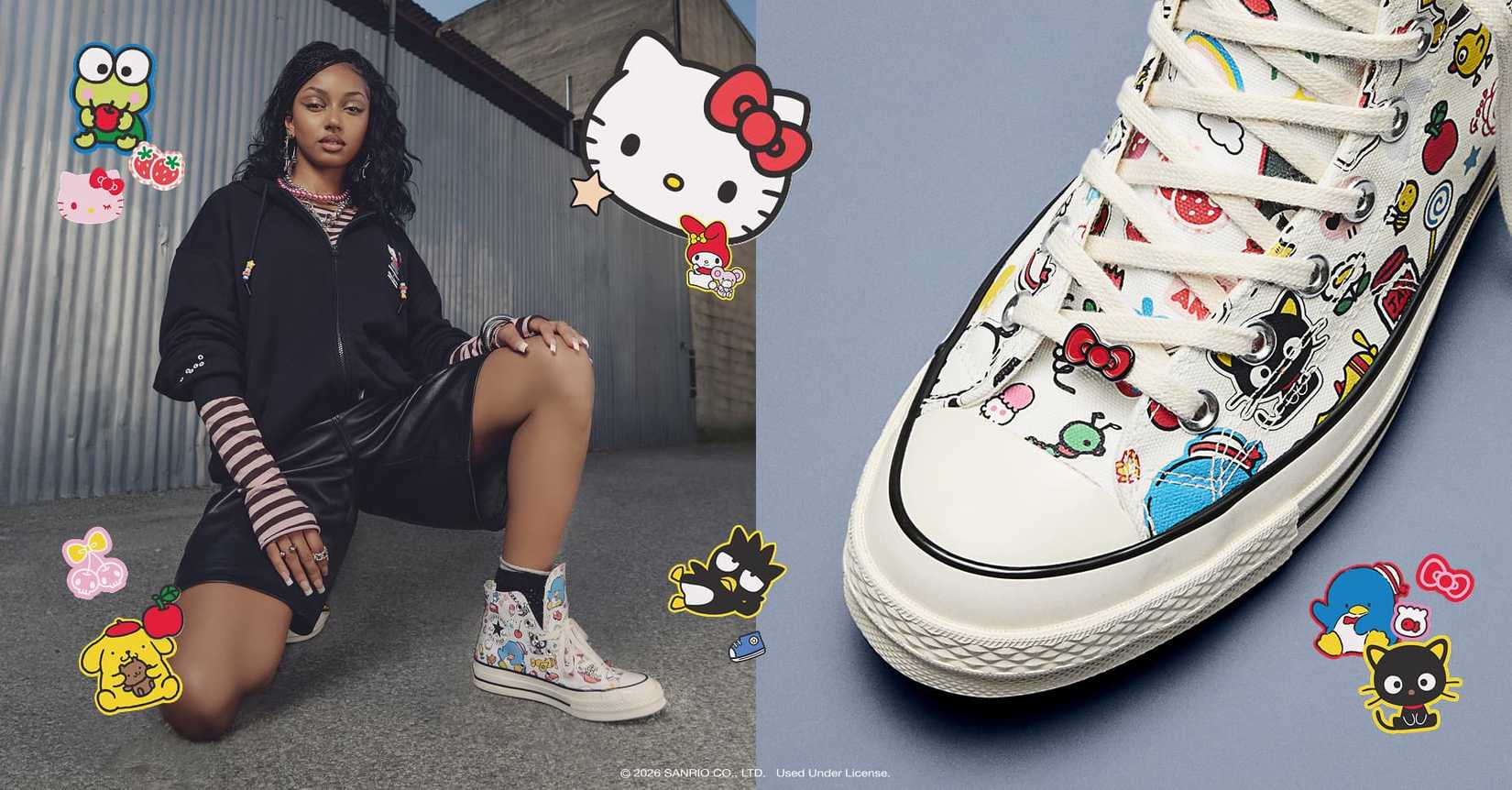 Hello Kitty's Official Converse Collaboration Is Here, And It's Beyond ...