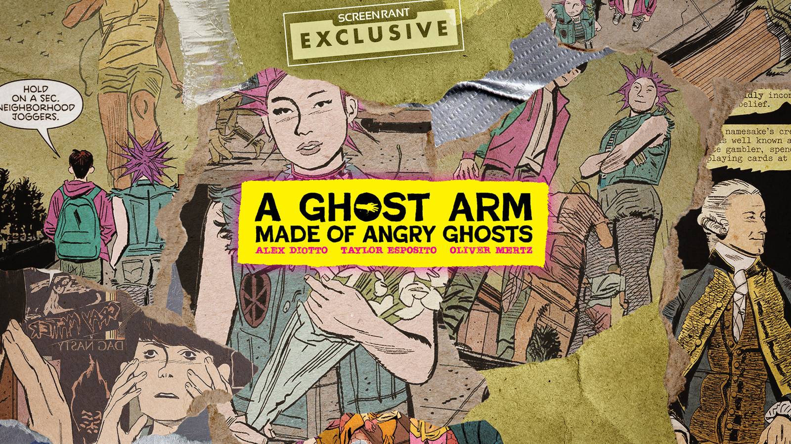 David Lynch Meets 1990s Punk in Oni Press' A GHOST ARM MADE OF ANGRY ...