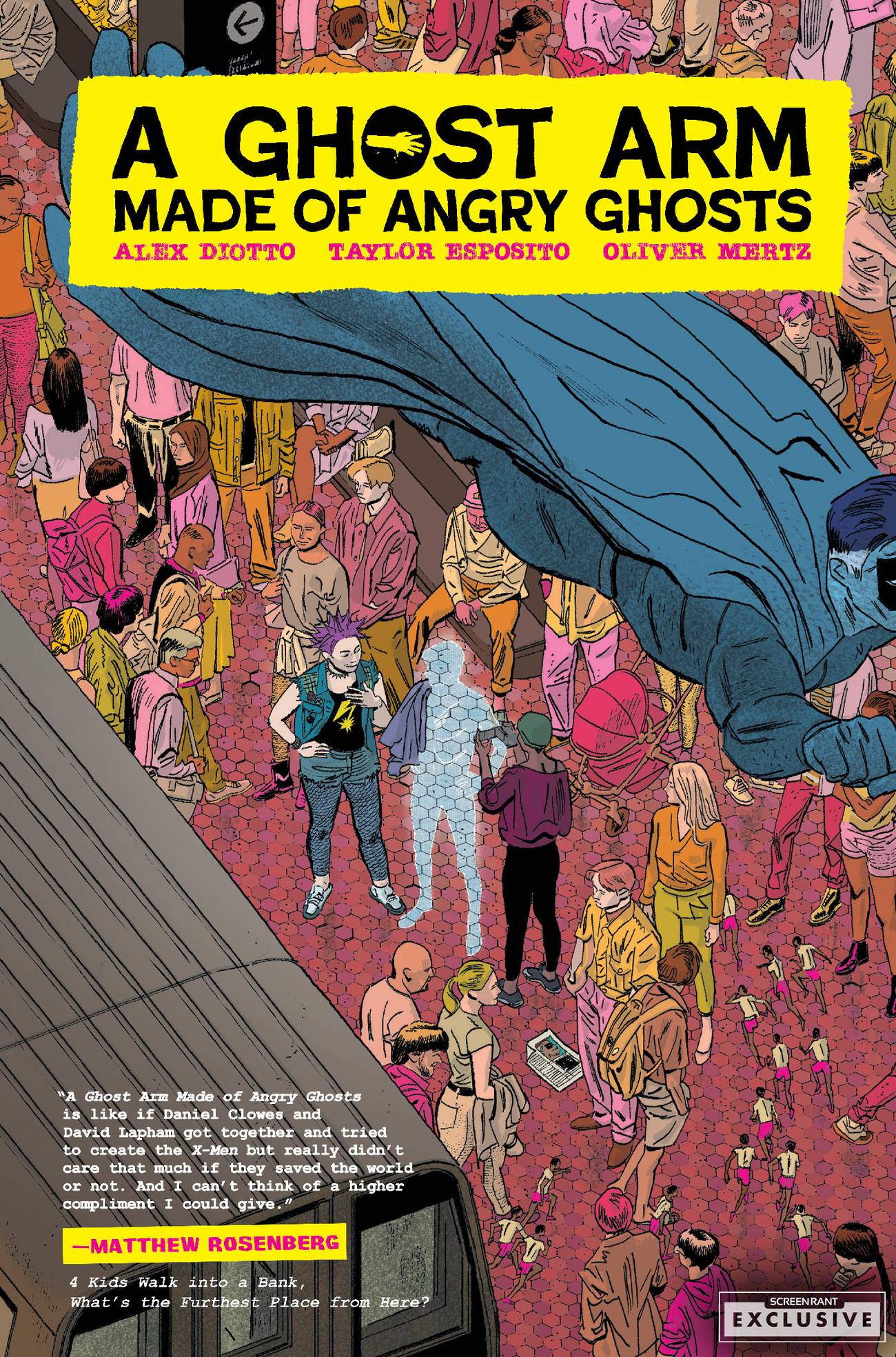 David Lynch Meets 1990s Punk in Oni Press' A GHOST ARM MADE OF ANGRY ...
