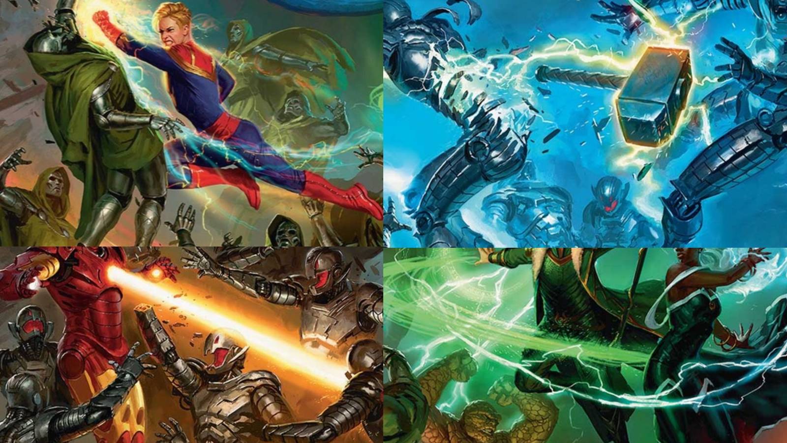 All Magic: The Gathering Cards Revealed For The Marvel Super Heroes Set