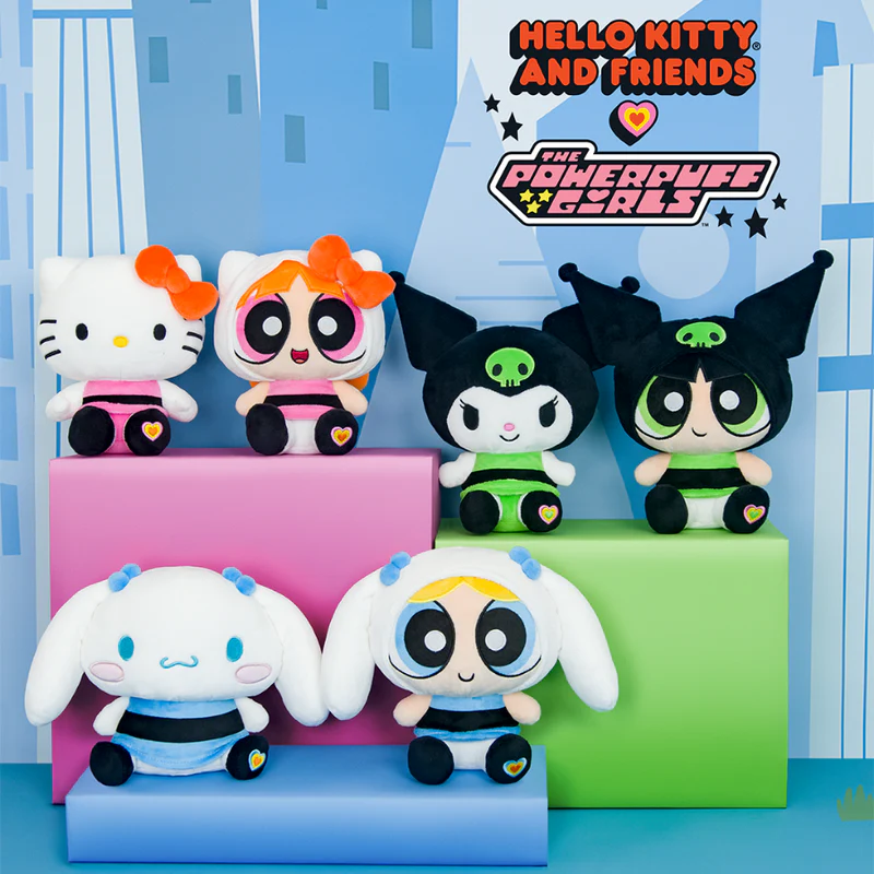 Hello Kitty's Official Powerpuff Girls Crossover Is Here, And It's ...