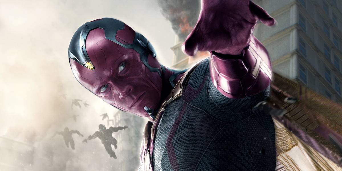 Infinity War Set Video Shows Vision Under Attack