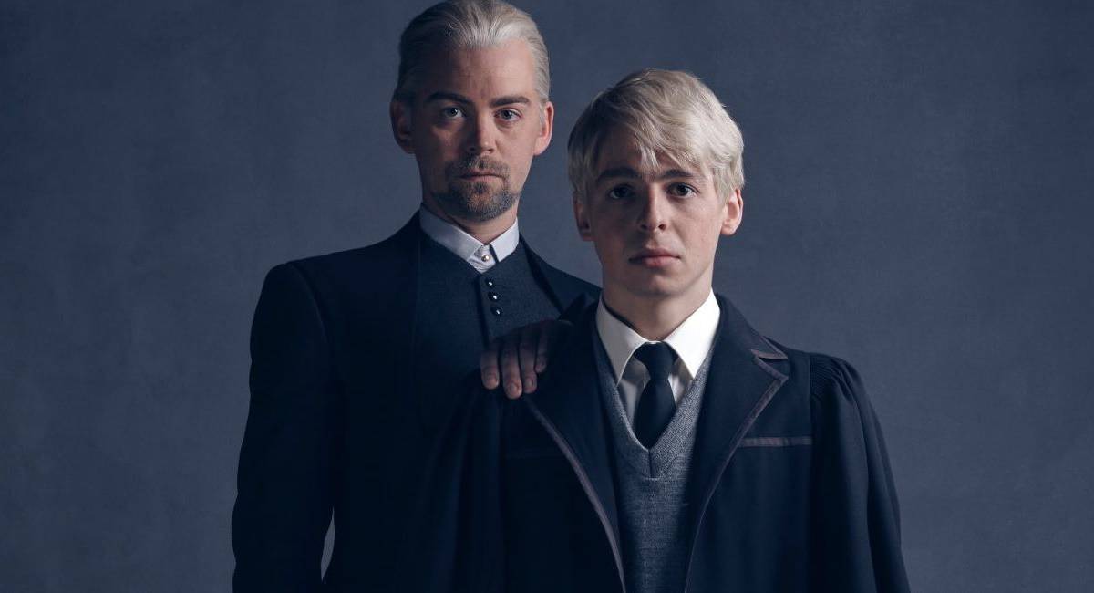 Harry Potter & The Cursed Child Images: Draco and Scorpius Malfoy