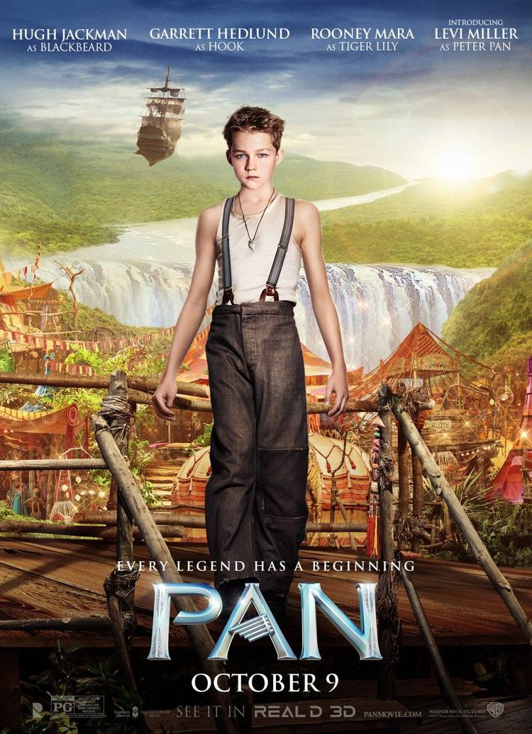 Pan Posters Feature Blackbeard, Young Hook & More