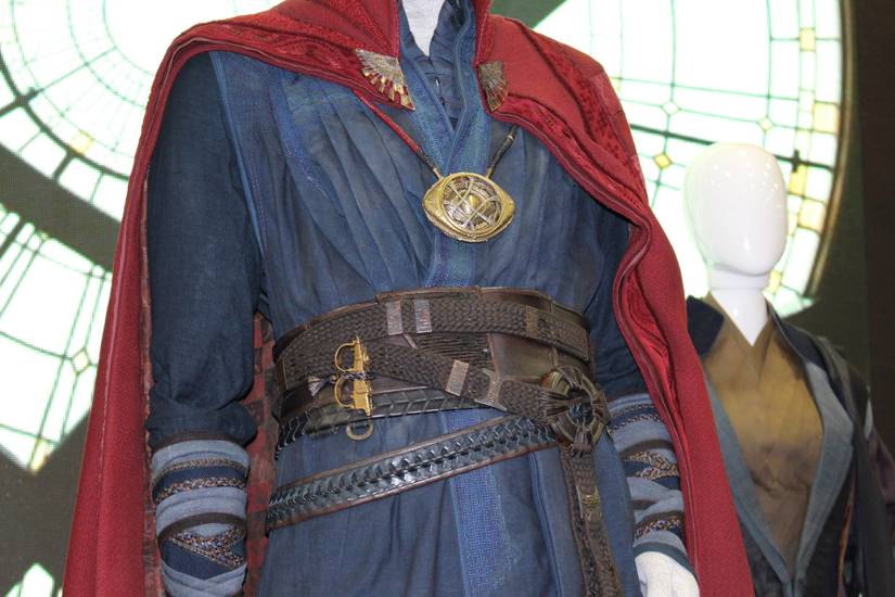 Doctor Strange Costumes On Display At Marvel's Comic-Con Stage