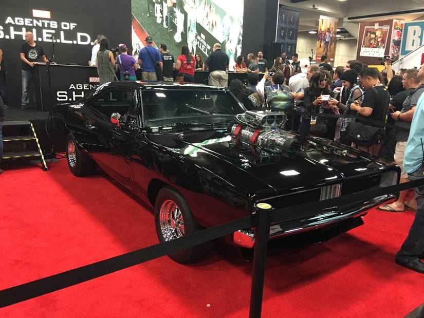 Agents of S.H.I.E.L.D.'s Ghost Rider Car Unveiled by Cast