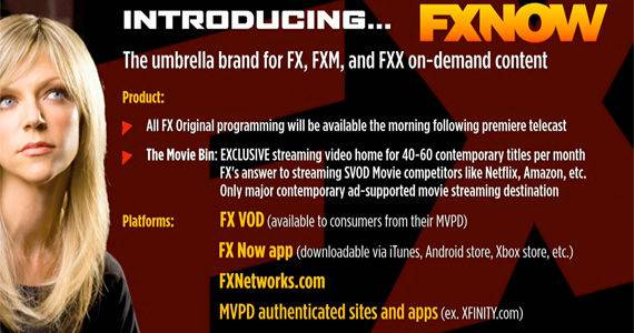 FX Creates New FXX Channel & FXNOW Video On Demand Platform