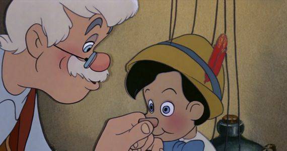 Tim Burton & Robert Downey Jr. Eye 'Pinocchio'