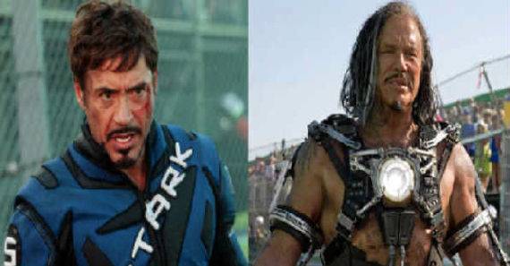 Iconic Moment In Cinema: Downey & Rourke in 'Iron Man 2'