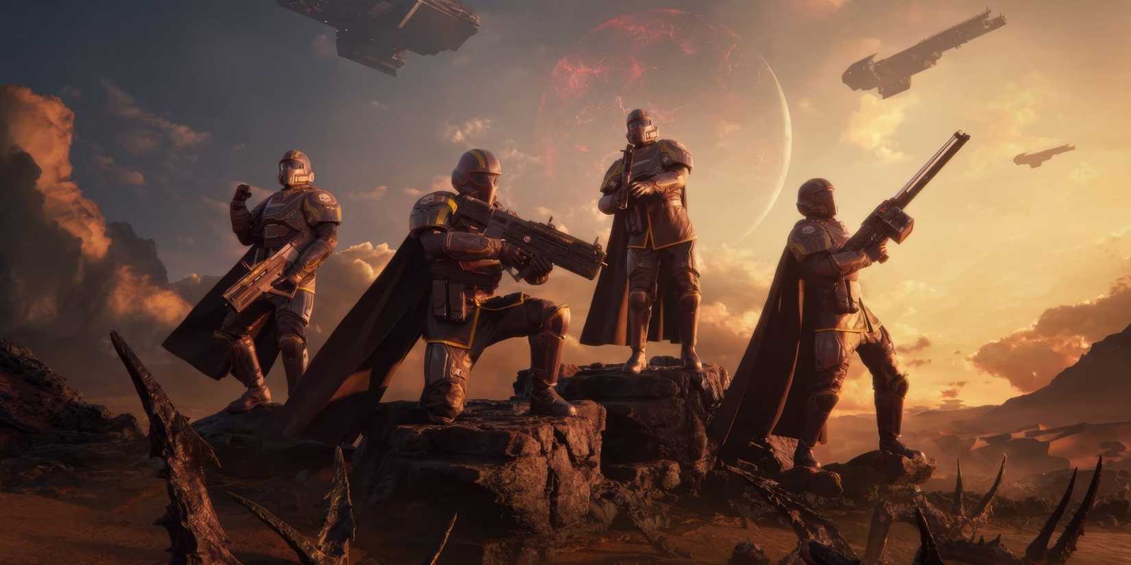 Helldivers 2 Tried Bigger Squads In Development, & Now I Totally Get ...
