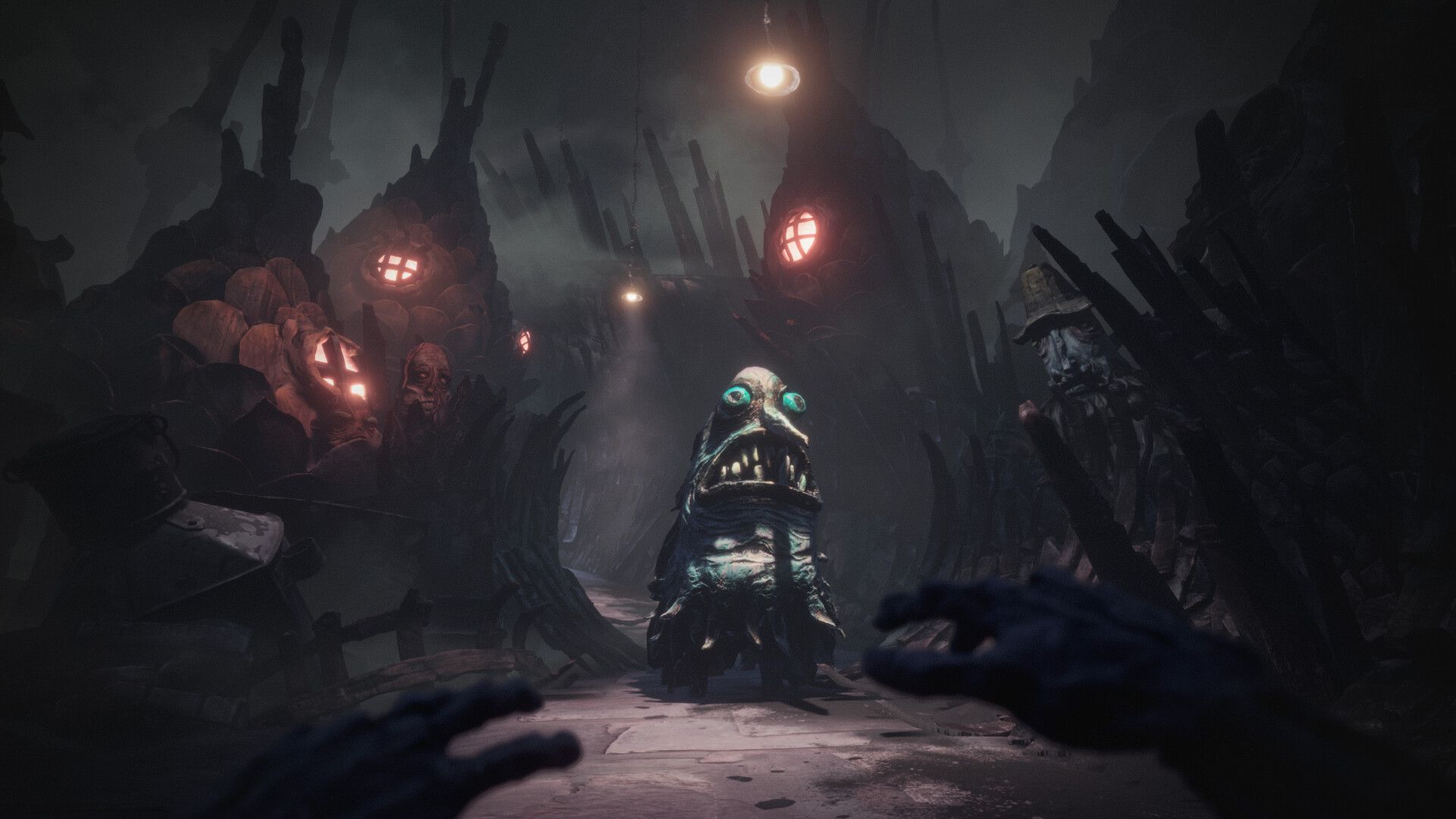 The Midnight Walk Review - A Captivating Nightmare Carved Out Of Clay