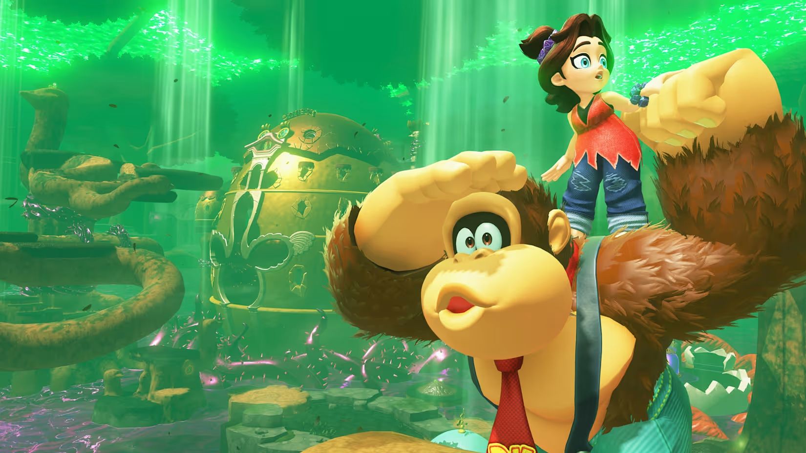 Donkey Kong Bananza: How To Get To Nostalgia Country And Find Every Banana