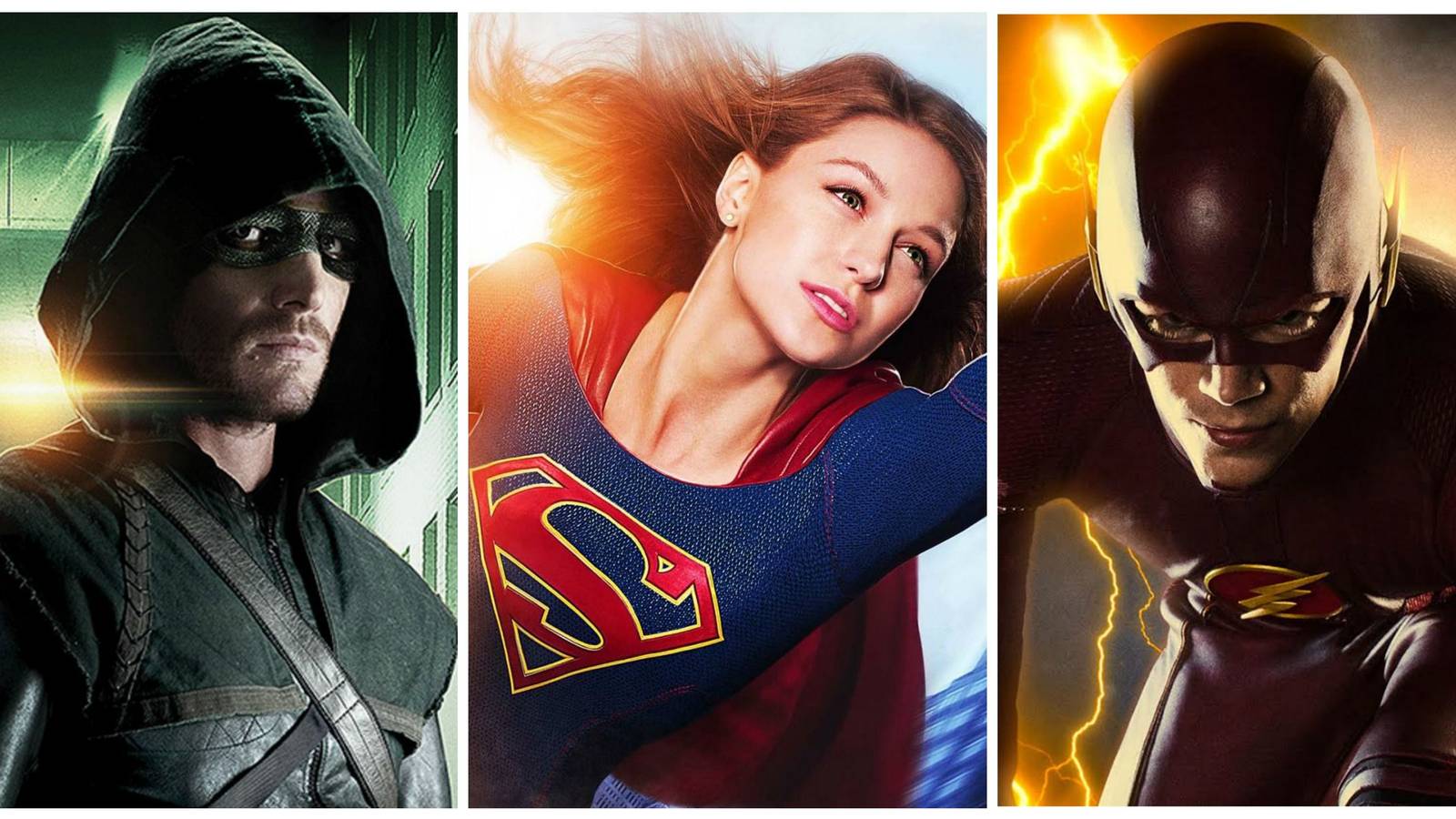 Arrowverse Crossover Images: The CW's DC Superheroes Unite