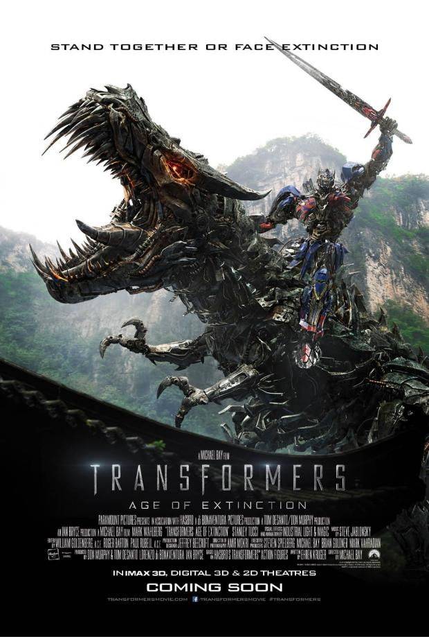 New 'Transformers: Age of Extinction' Images & Poster Feature Upgraded ...