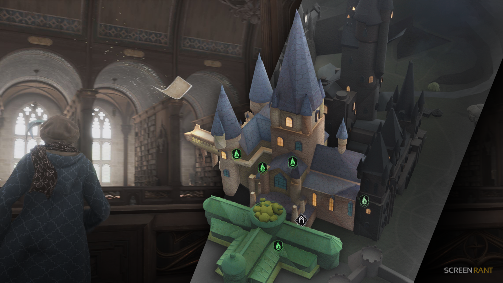 Hogwarts Legacy: All Field Guide Page Locations In Hogwarts: Library Annex