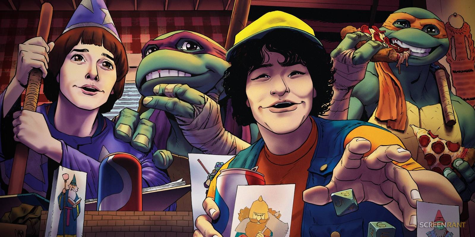 Ninja Turtles x Stranger Things: The Unlikely '80s Crossover is Simply ...