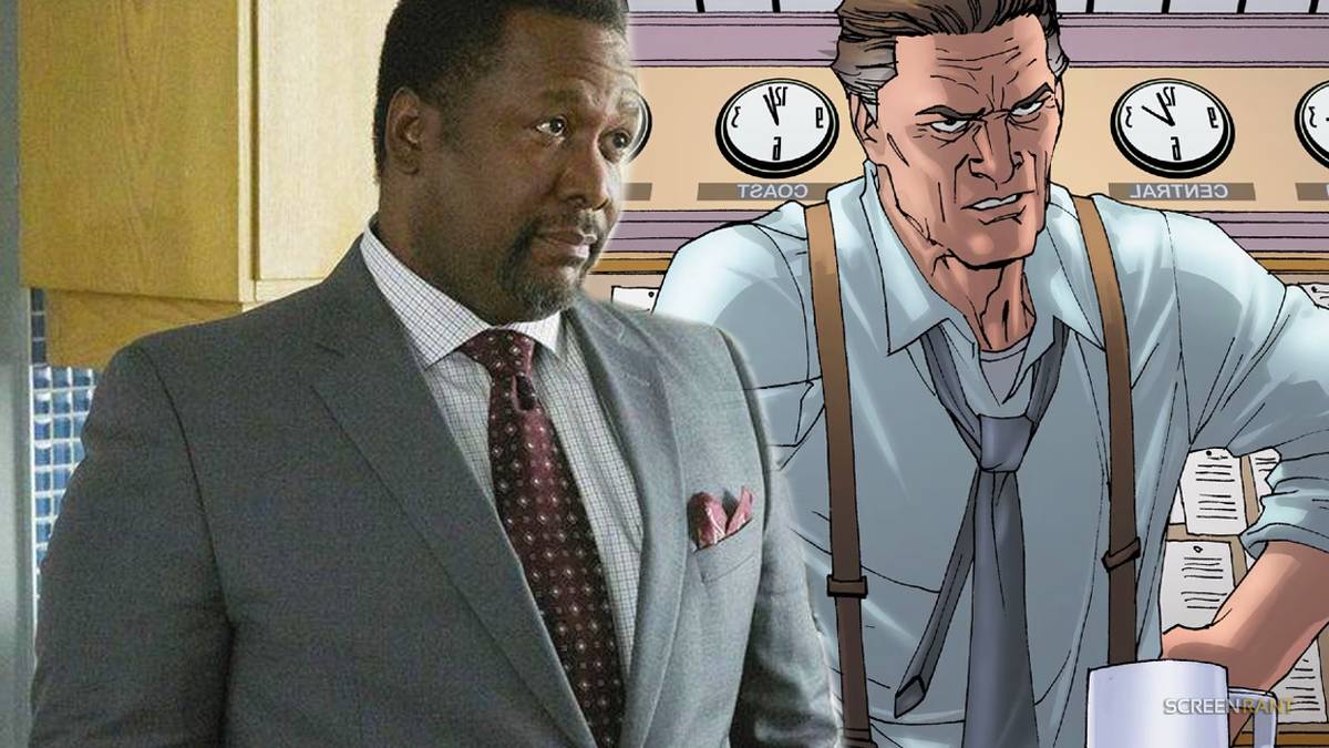 Superman's Perry White Actor Shares First Look At The Daily Planet Boss ...