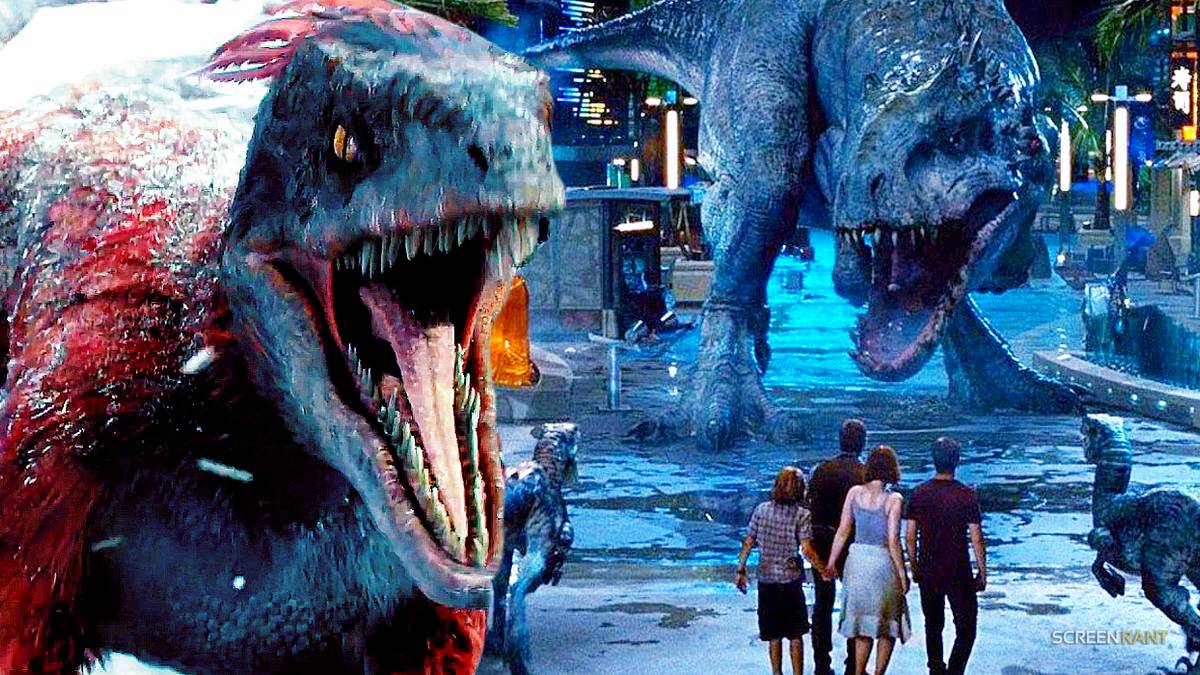 Dinosaurio Indominus Rex Jurassic World Electronic Real Feel Indominus