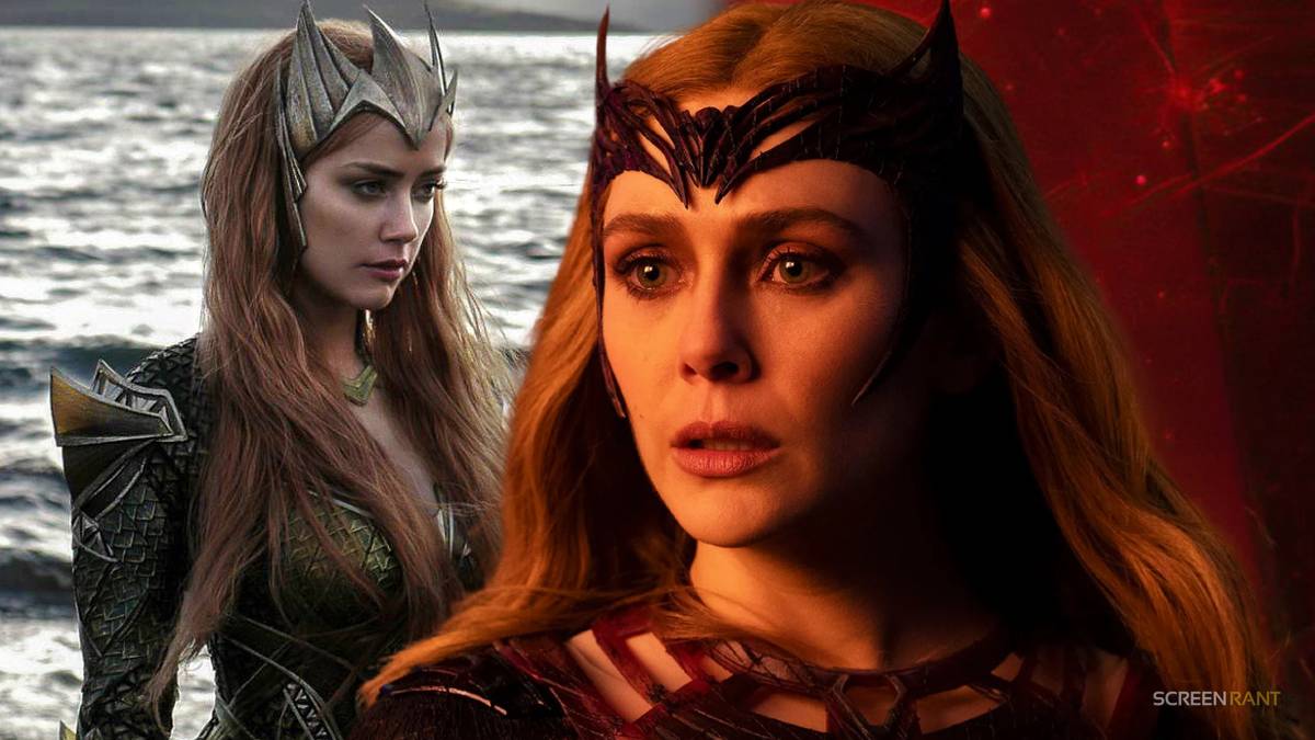 Scarlet Witch Actor Elizabeth Olsen Replaces Amber Heard As Mera In New ...