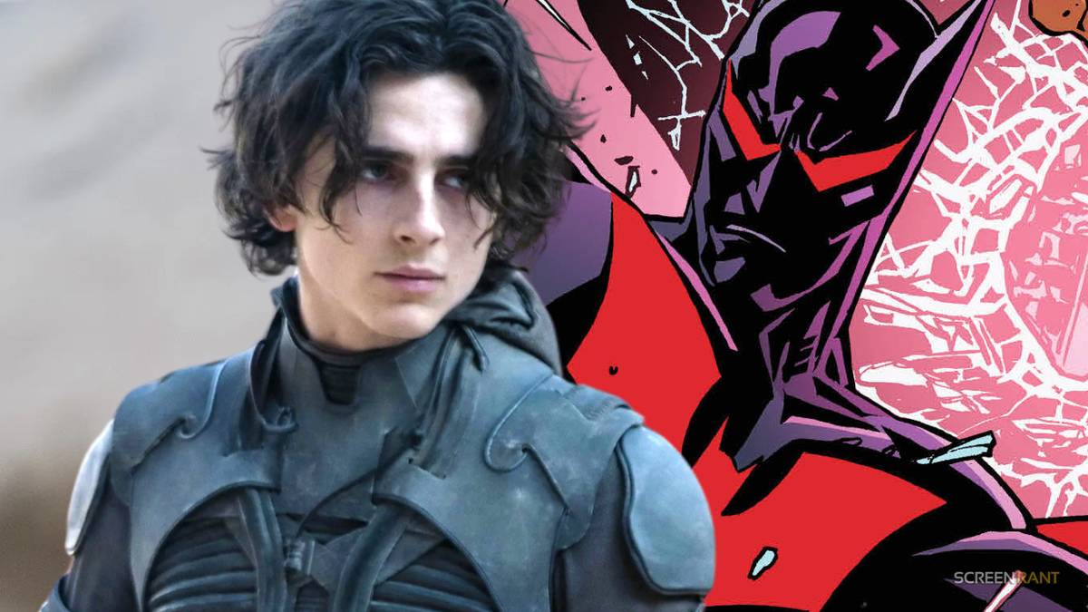 Timothée Chalamet Becomes The Perfect Terry McGinnis In Stunning Batman ...
