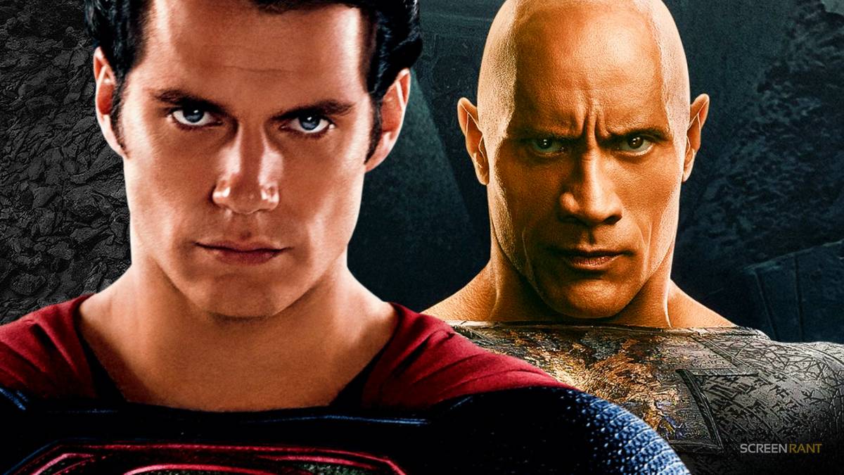 Henry Cavill's Superman Faces Dwayne Johnson's Black Adam In The DC ...