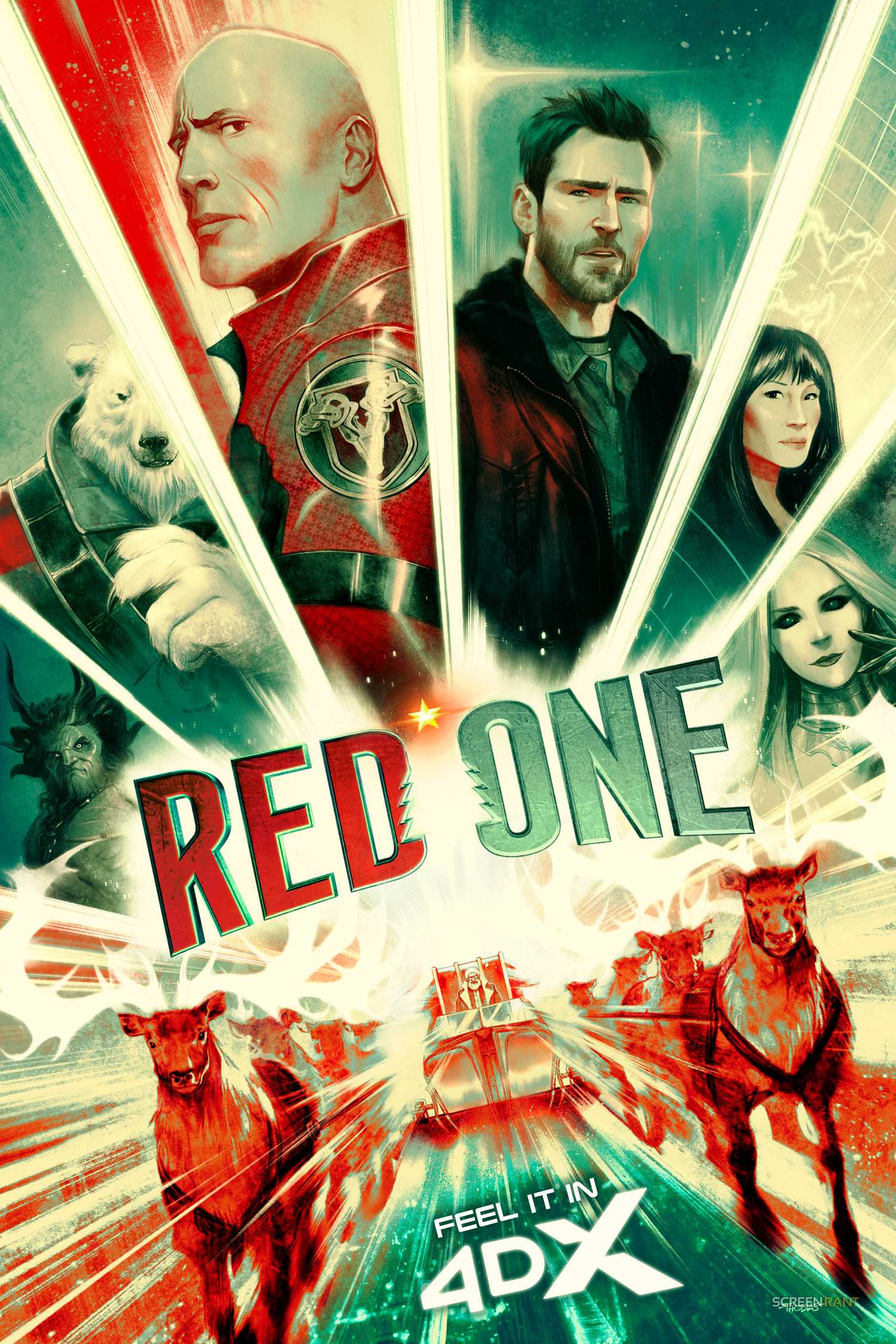 4DX Poster Art For Red One Revealed [EXCLUSIVE]