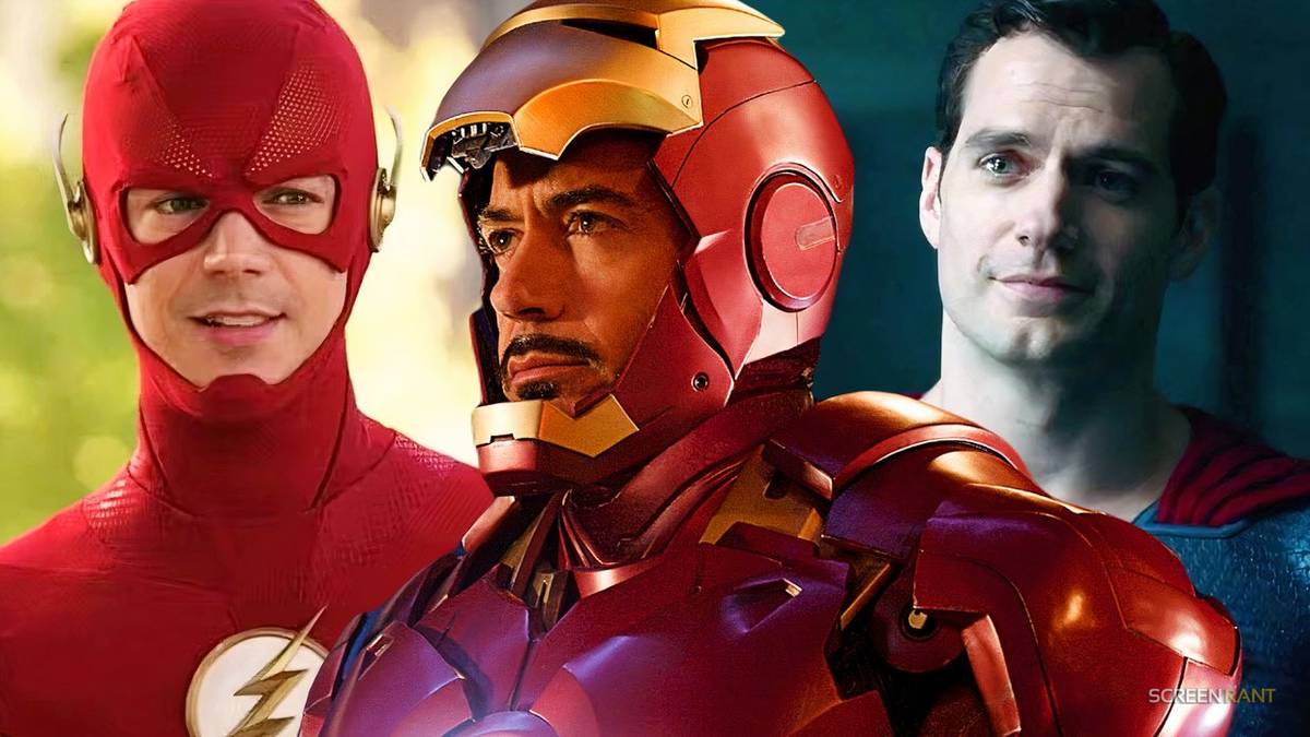 RDJ's Iron Man, Henry Cavill's Superman, Grant Gustin's The Flash ...