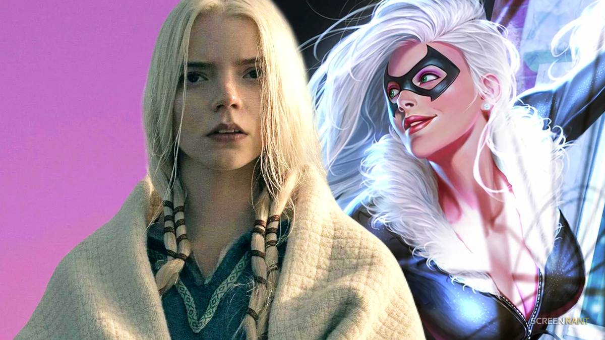 Anya Taylor-Joy Looks Perfect As Spider-Man 4's Black Cat In MCU Art