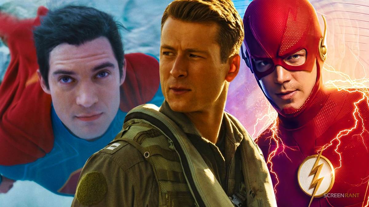 Glen Powell Becomes The DC Universe's Newest Hero In Stunning The Flash Art